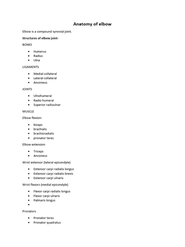 Mukha roga | PDF | Elbow | Anatomical Terms Of Motion