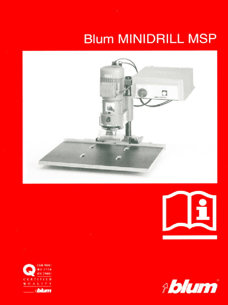minidrill_n_manual | PDF | Screw | Dust