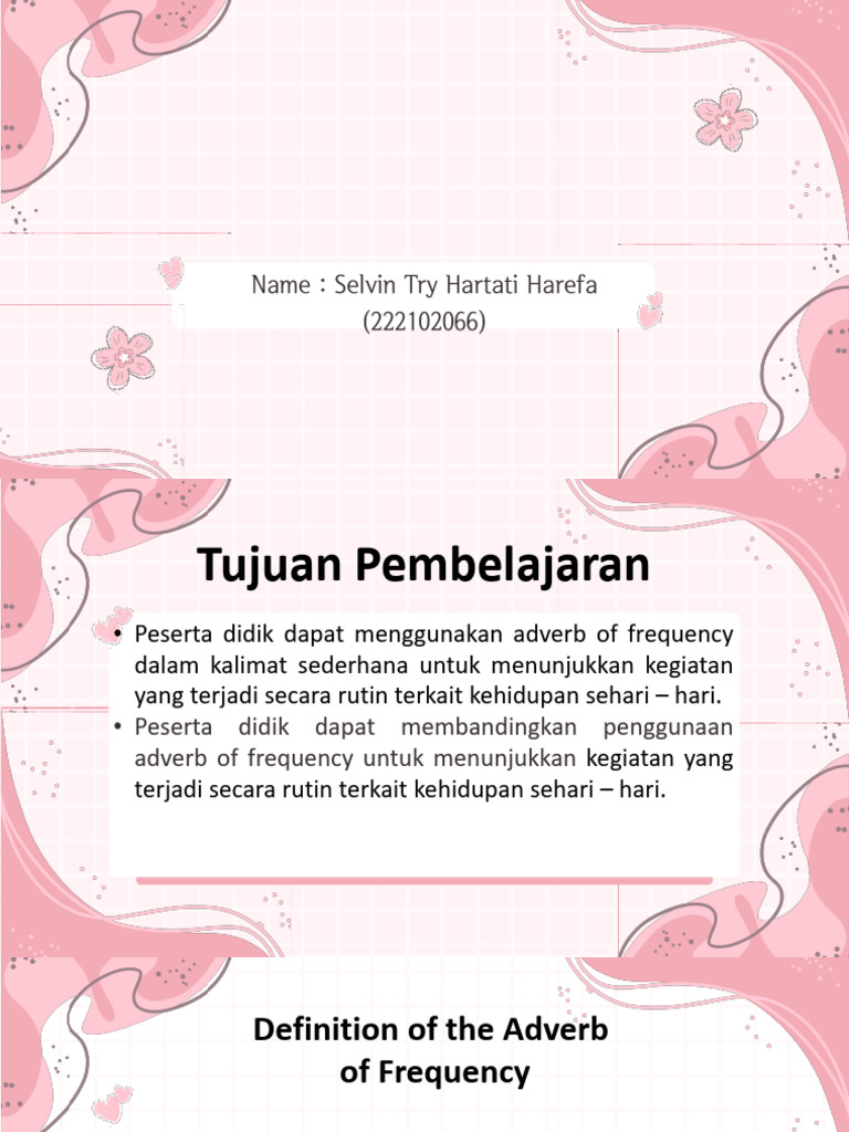 Selvin Harefa (Mikro Teaching II) | PDF