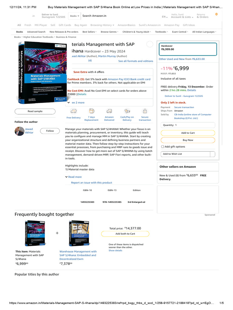 SAP Book-Samples 2024 | PDF | Business