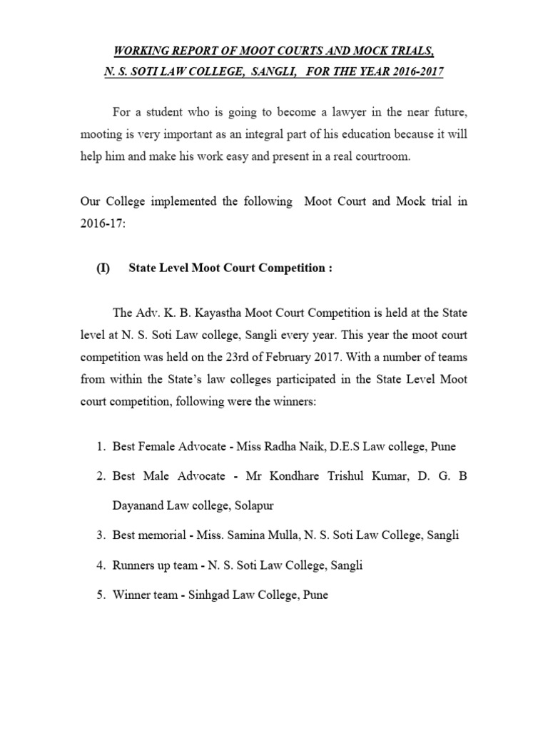 018000045-Moot Court & Mock Trial | PDF | Criminal Procedure | Separation Of Powers