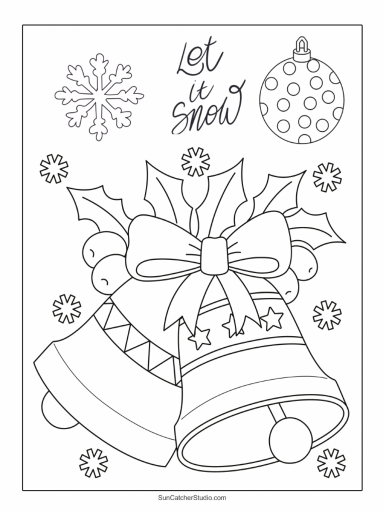 printable-christmas-coloring-pages-2 | PDF
