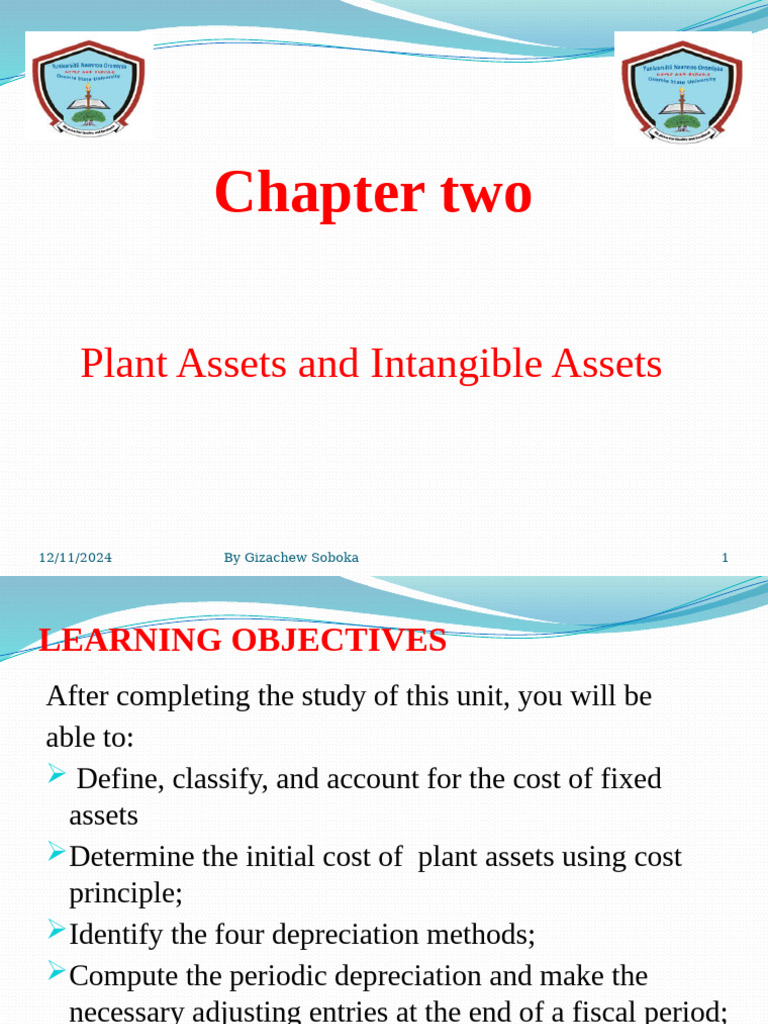 Fund.II Ch.2-1 - Copy | PDF | Depreciation | Book Value