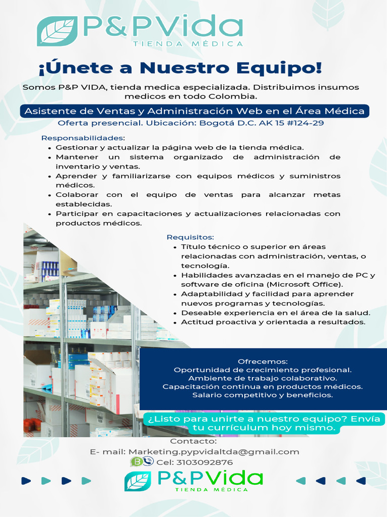 Unete A Nuestro Equipo | PDF