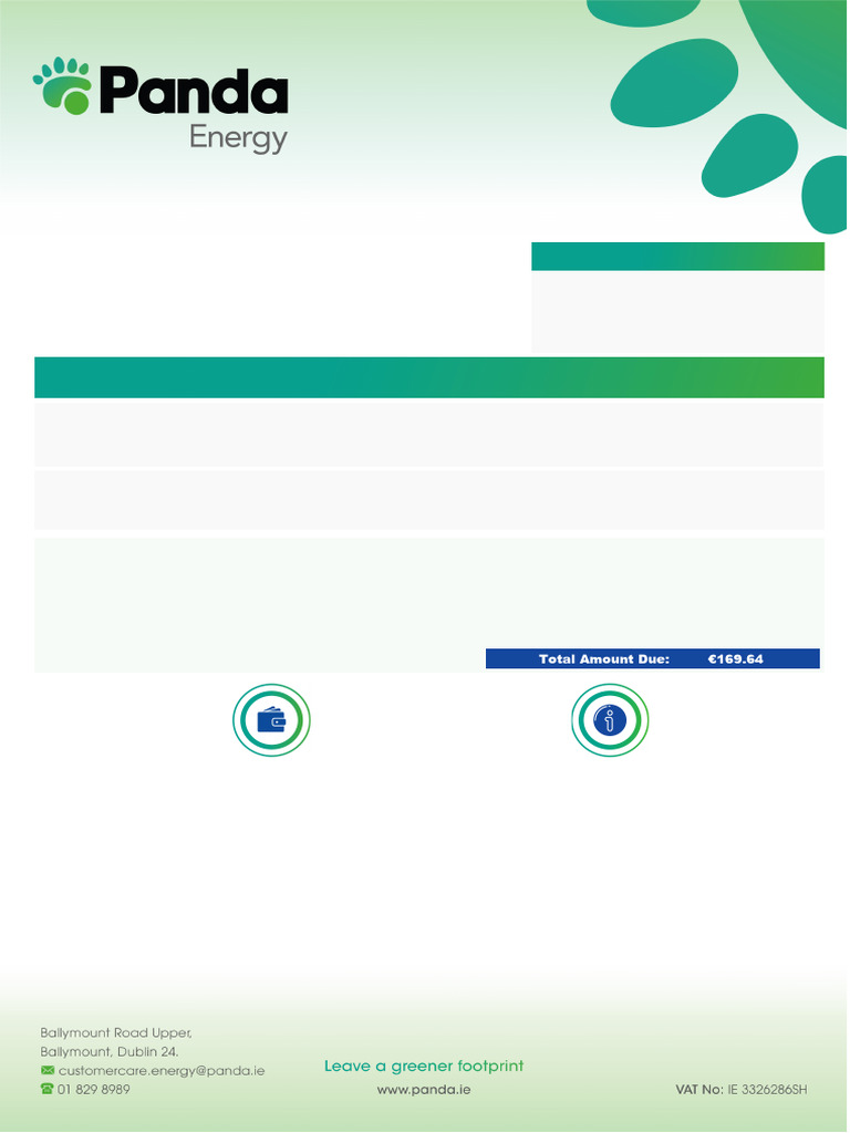 Panda Electricity Invoice Overview | PDF | Fuels | Natural Gas