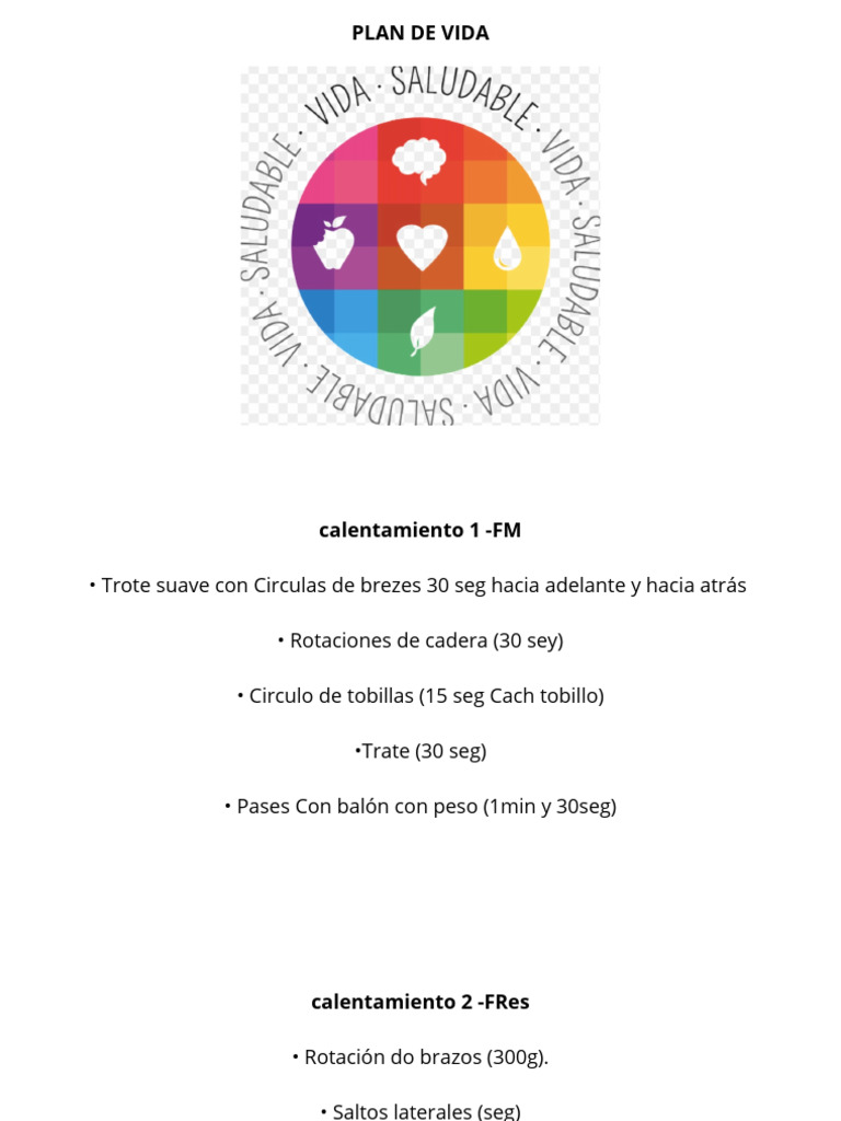 Plan de Vida PDF | PDF