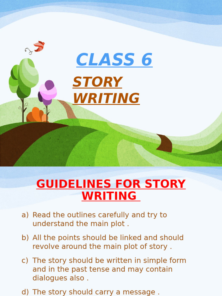 Story Writing Class 63 | PDF