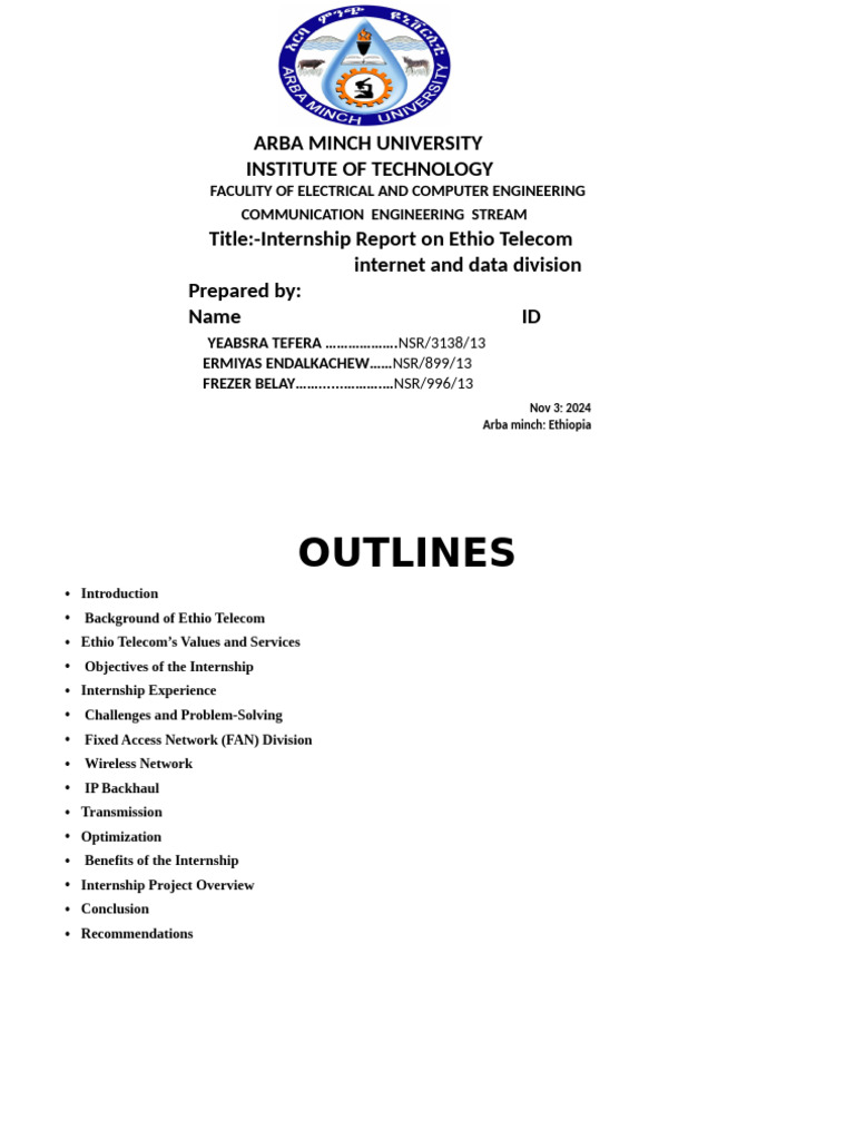 Presentation Final Pdf Computer Network Telecommunications