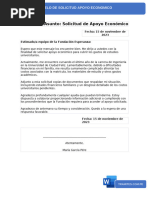 Solicitud Trofeos | PDF