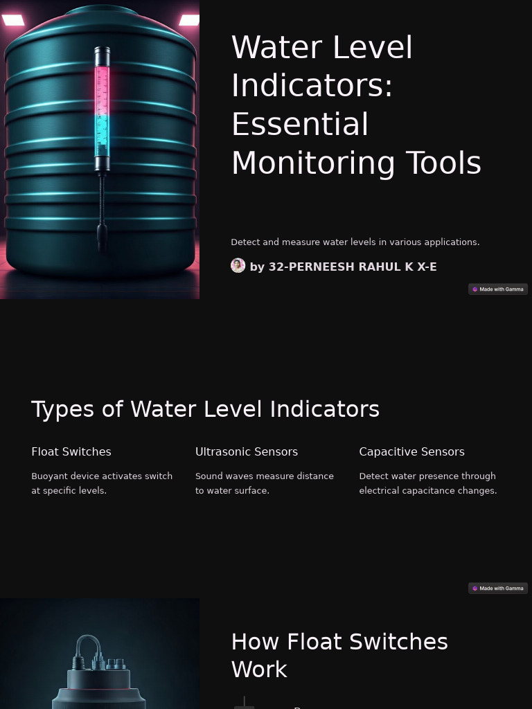 Water-Level-Indicators-Essential-Monitoring-Tools | PDF | Water ...
