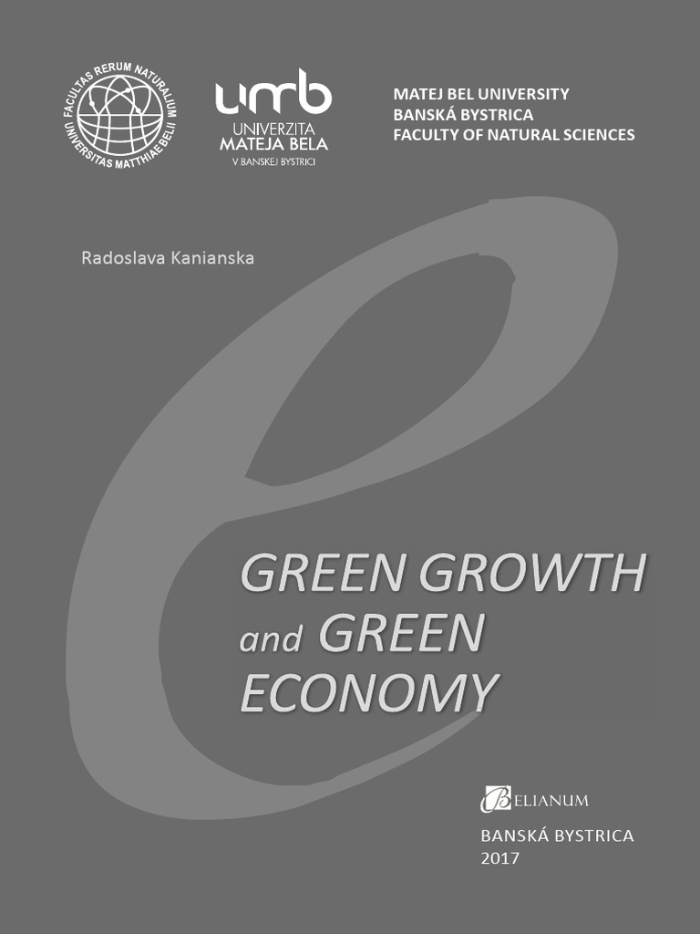 Green Growth and Green Economy | PDF | Green Growth | Sustainability