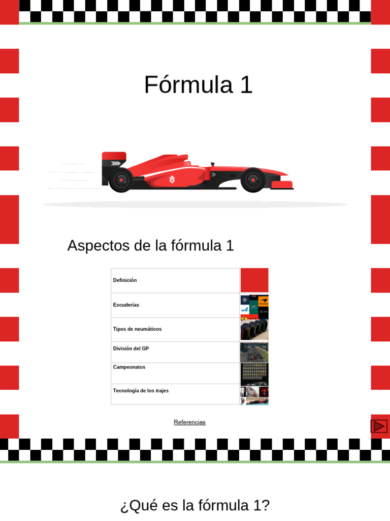 F1 Inf | PDF | Formula Uno | Serie de carreras de autos
