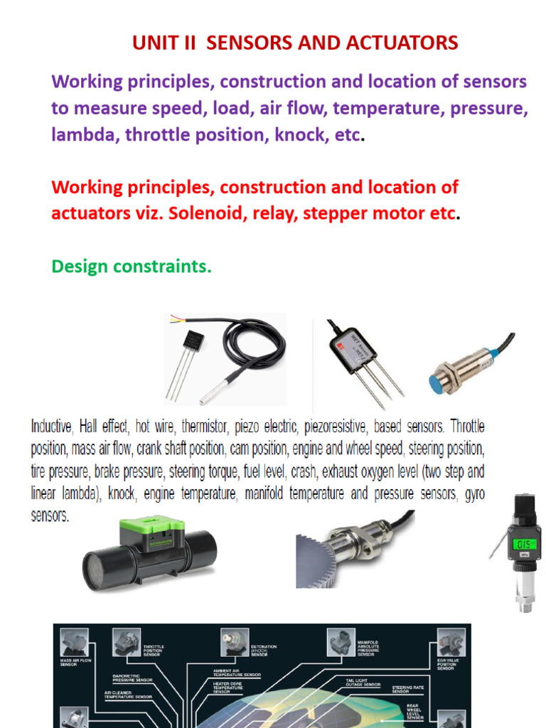Unit 2-2 | PDF | Electric Motor | Actuator
