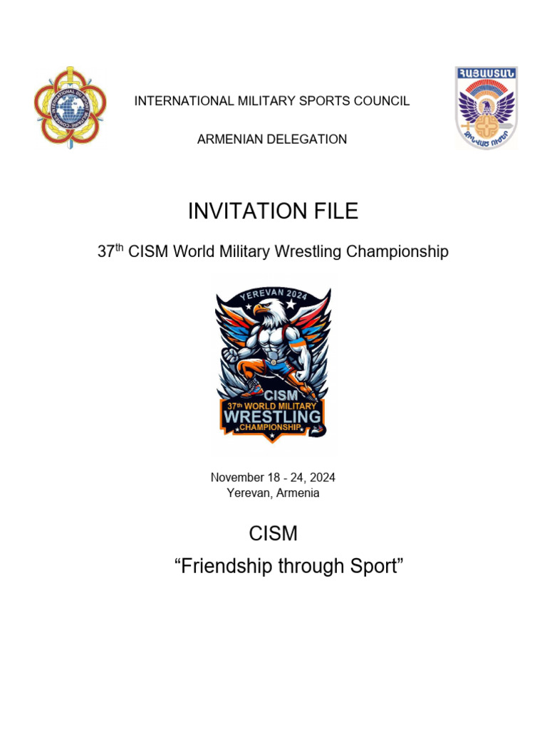 Invitacion wmc_wrestling | PDF