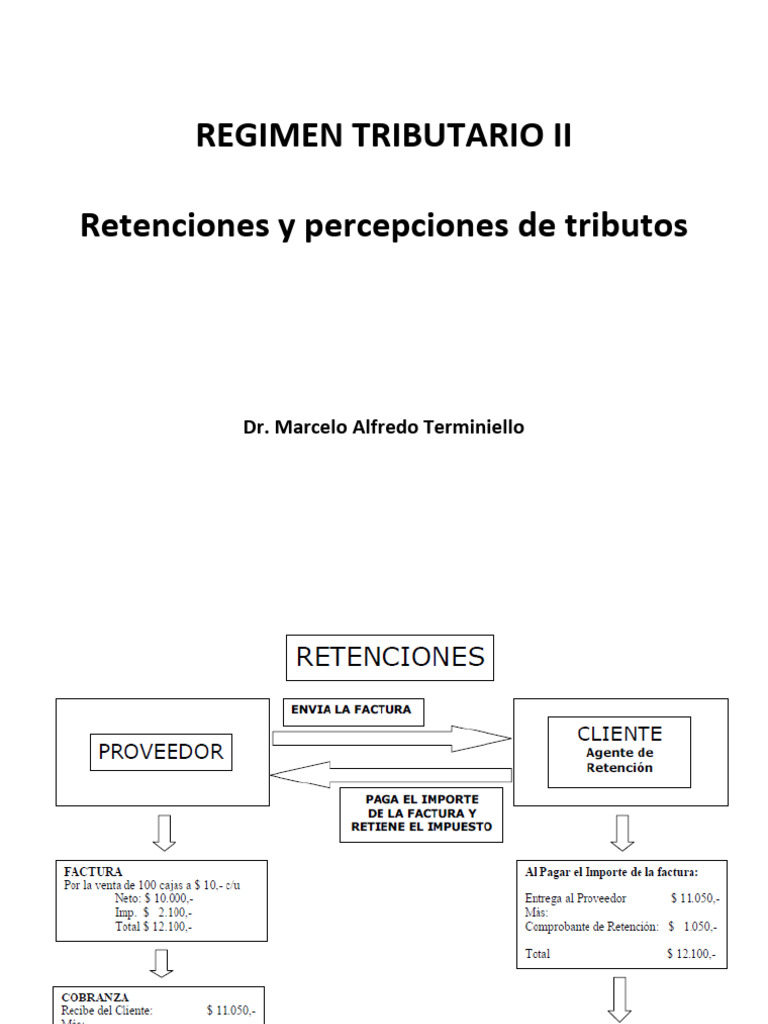 RT2 - Retenciones y Percepciones | PDF