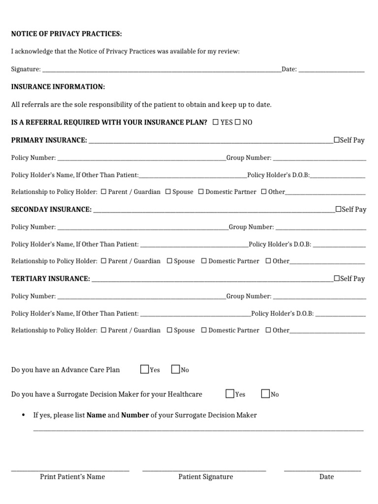 Notice of Privacy Practices | PDF | Health Care | Social Programs