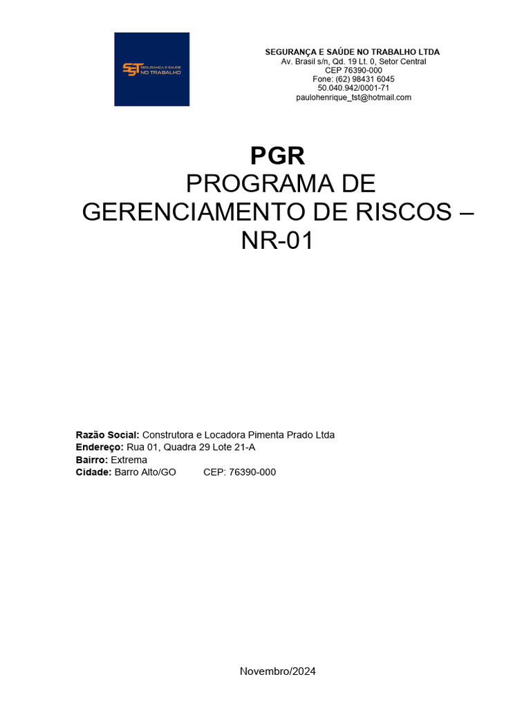 PGR Modelo | PDF