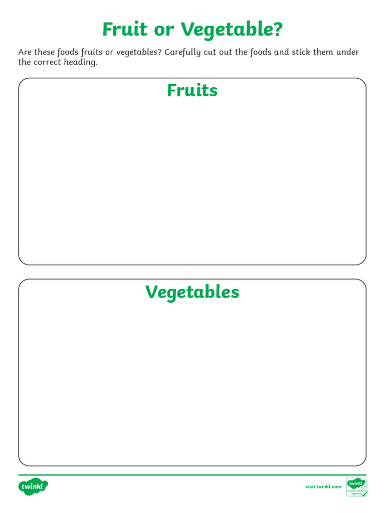 T TP 1667466485 Fruit or Vegetable Matching Activity Ver 1 | PDF