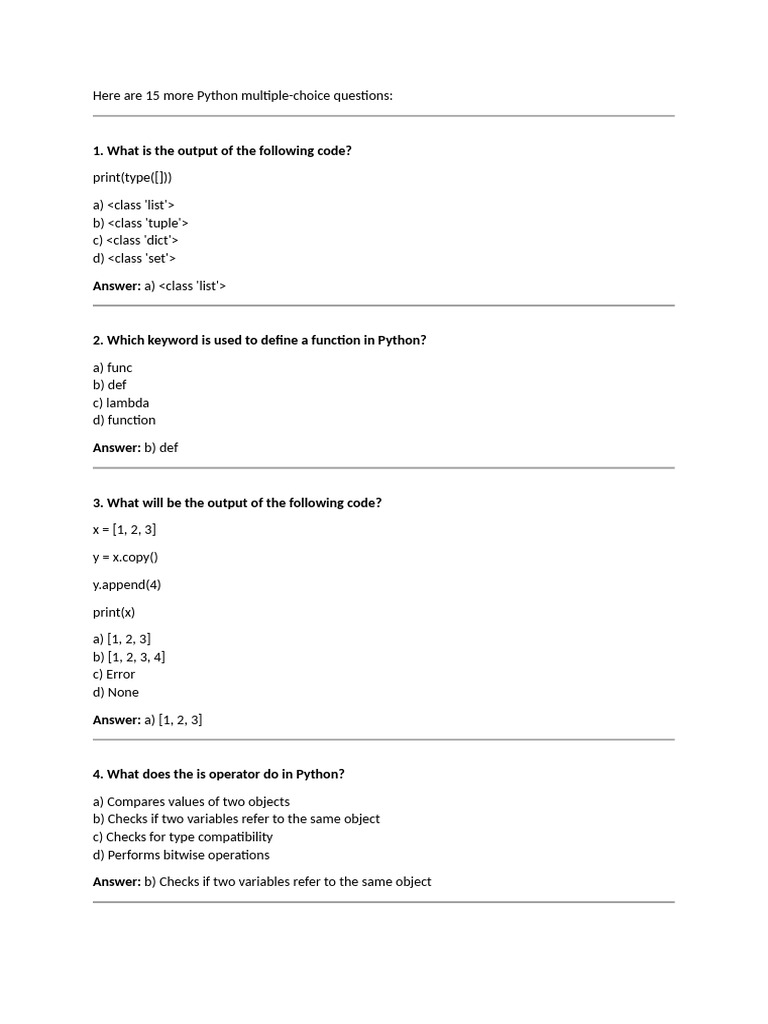 Here Are 10 More Python Multiple 45 Pdf Control Flow Python Programming Language