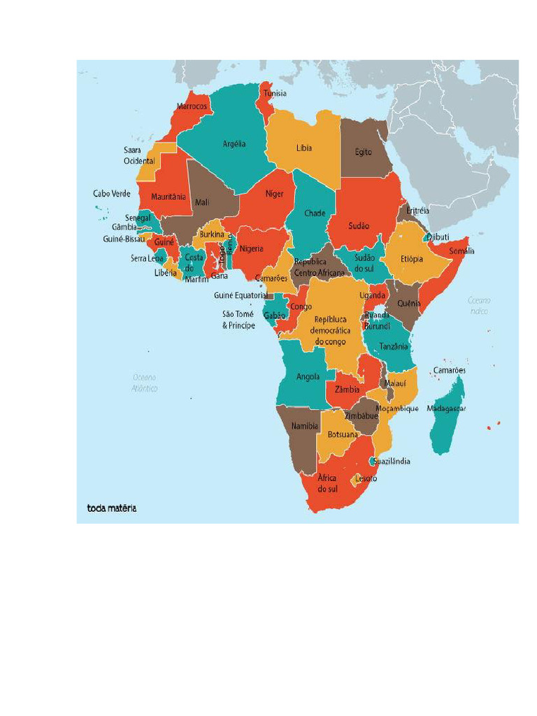 Mapa de Africa | PDF