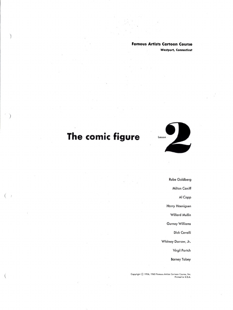 Famous Artists Cartooning Course 2 | PDF