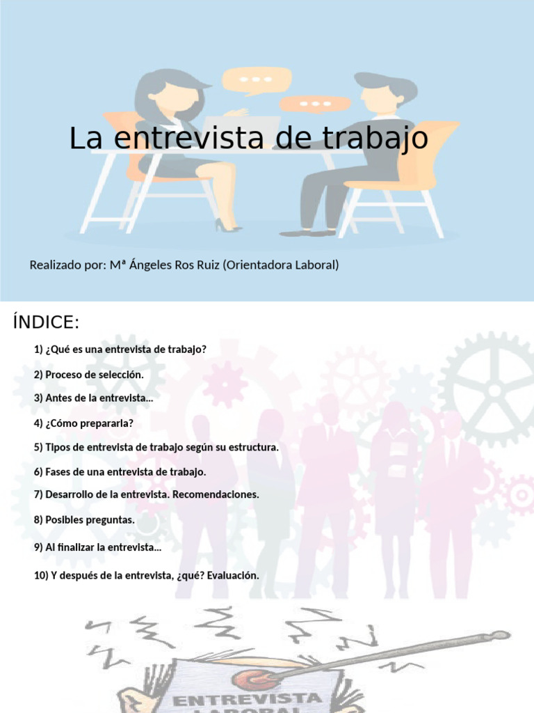 Guía Completa para Entrevistas de Trabajo | PDF | Entrevista de trabajo ...