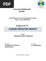 Logiciel RDM Flexion : Guide TP1-TP4 | PDF | Flexion (matériau ...