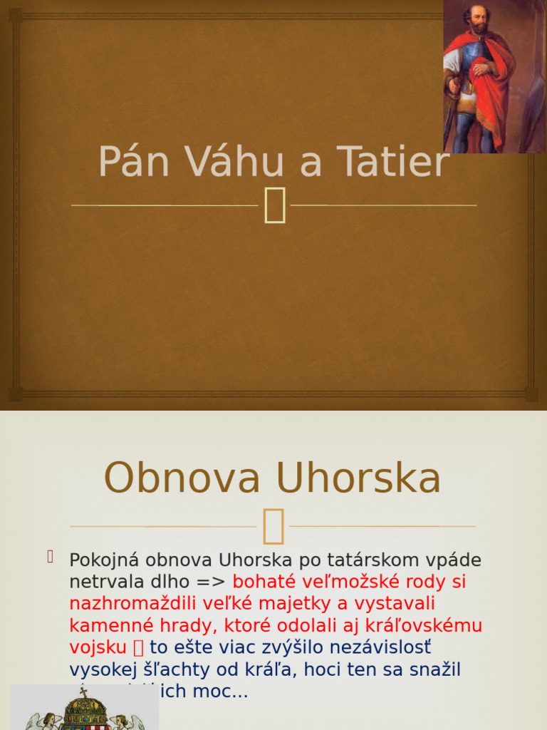 Pan_Vahu_a_Tatier (1) | PDF