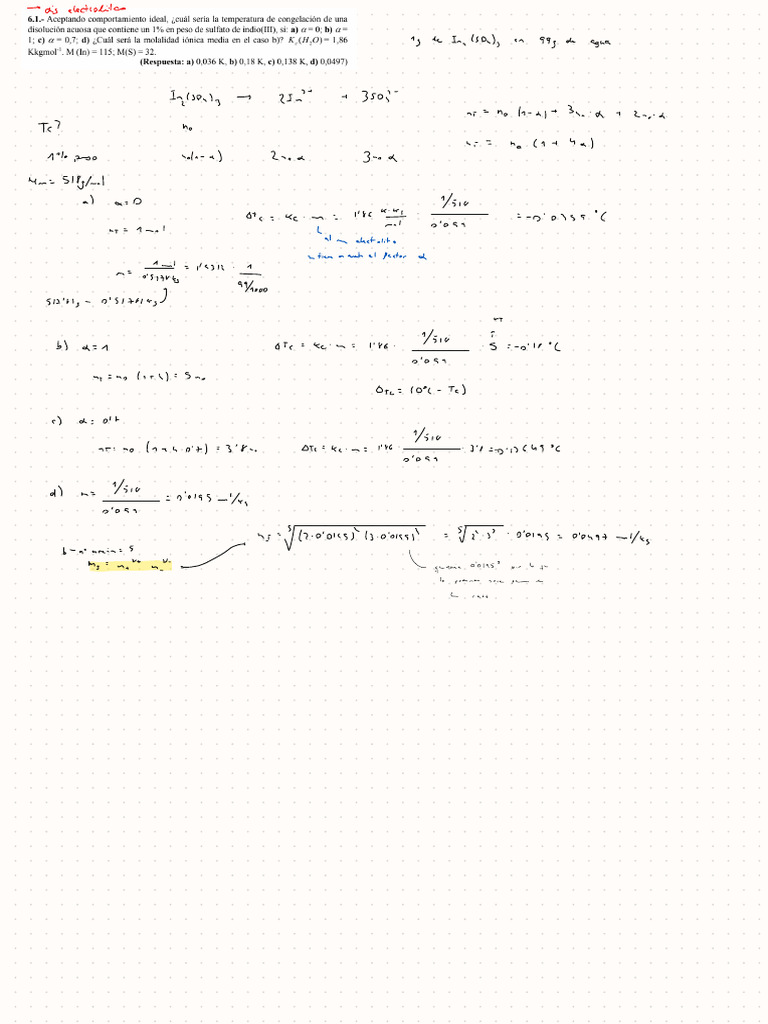 Ejercicios Quifi T6 | PDF