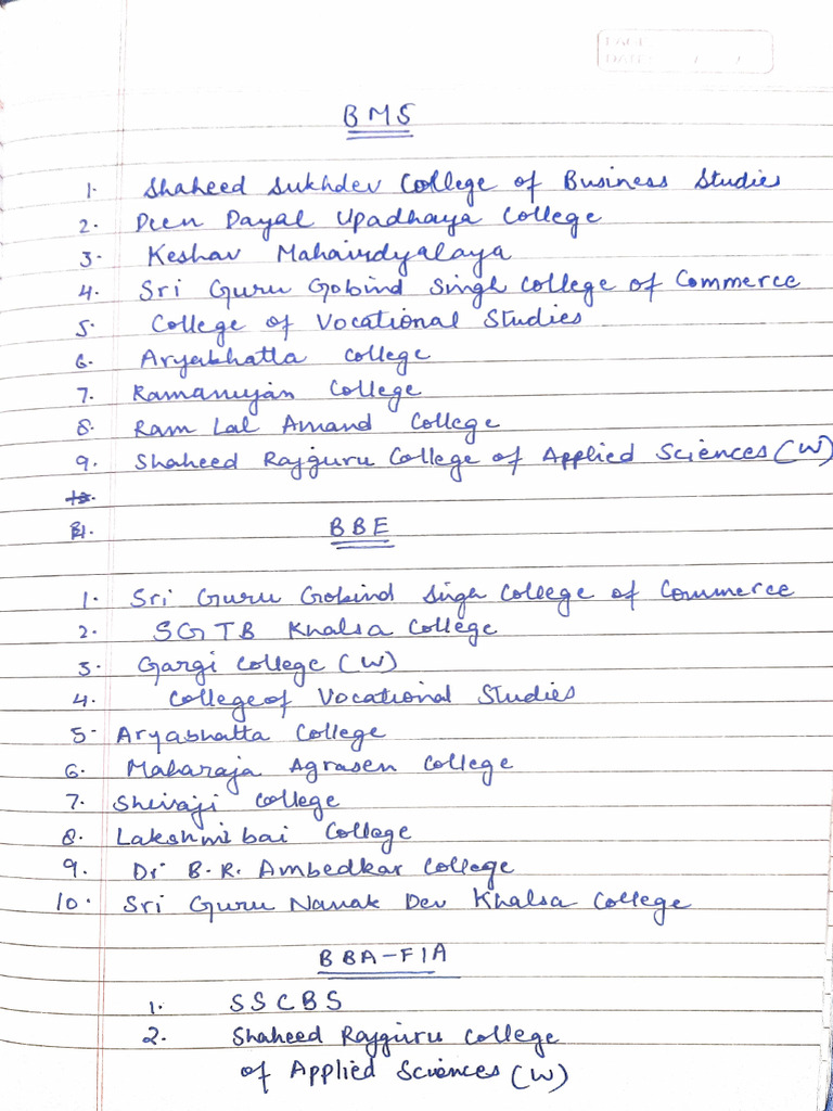 BMS, Bbe, Bba-Fia | PDF