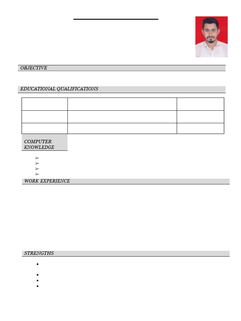 MD ABDUL SAMEE Resume & Doc-1 | PDF | Cognition
