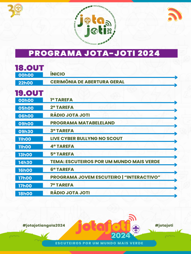 Programa Jota-Joti 2024 | PDF