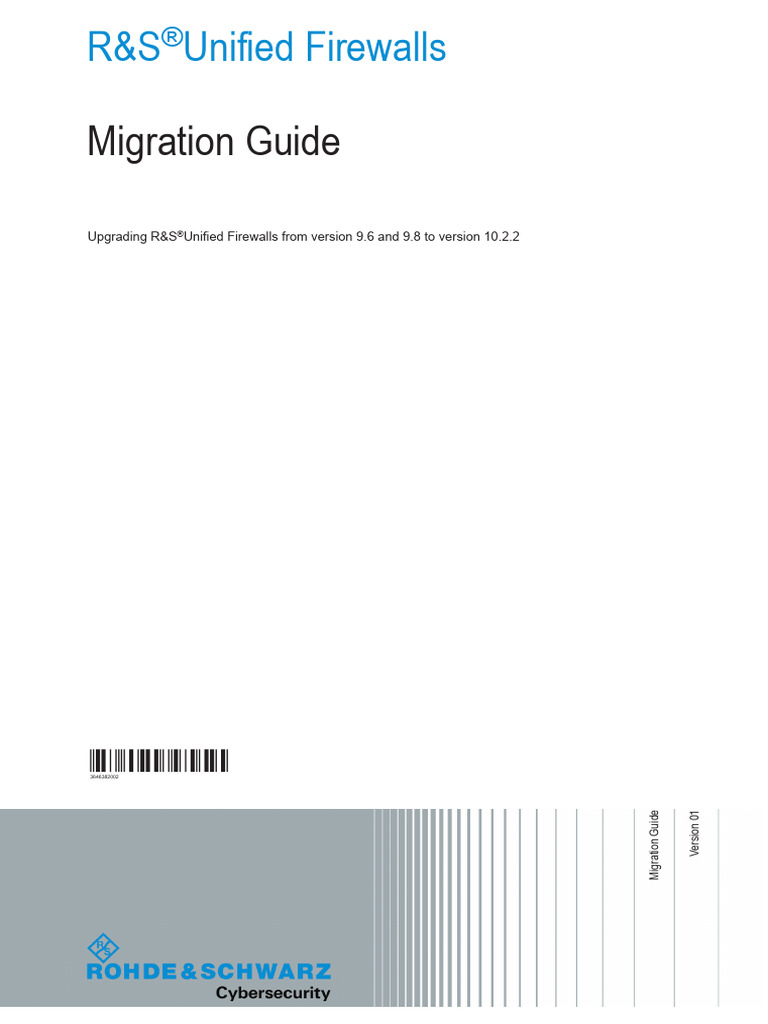 RS-UnifiedFirewalls_10-2-2_MigrationGuide_v9_en | PDF | Proxy Server | Firewall (Computing)