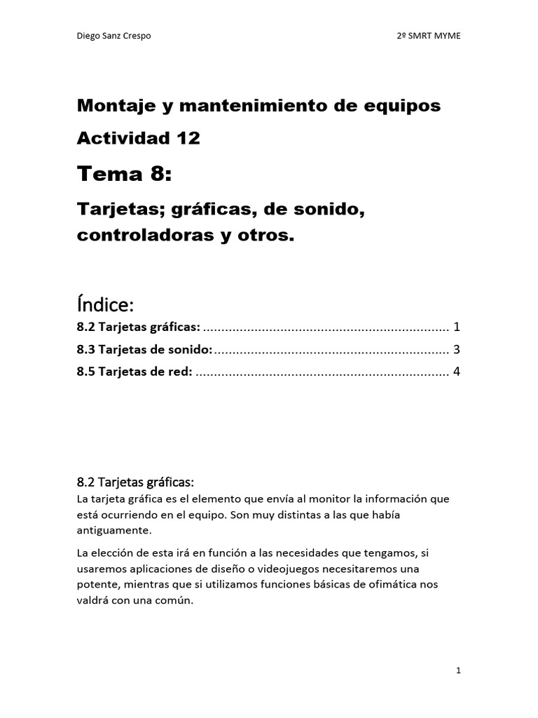 MMEA12 Dsanz | PDF | Memoria de acceso aleatorio | Hardware de la ...