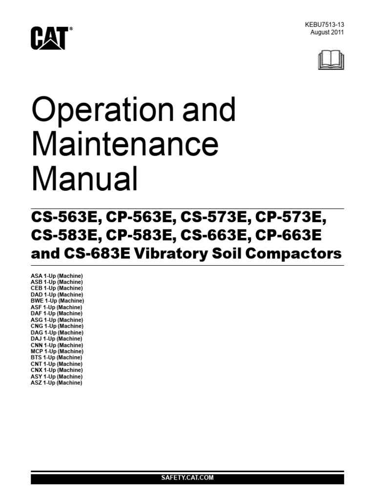 KEBU7513-13 Cat CP563E | PDF | Coolant | Asbestos