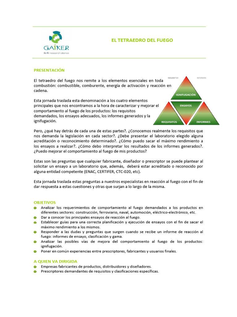 Tetra Edro | PDF | Incendios