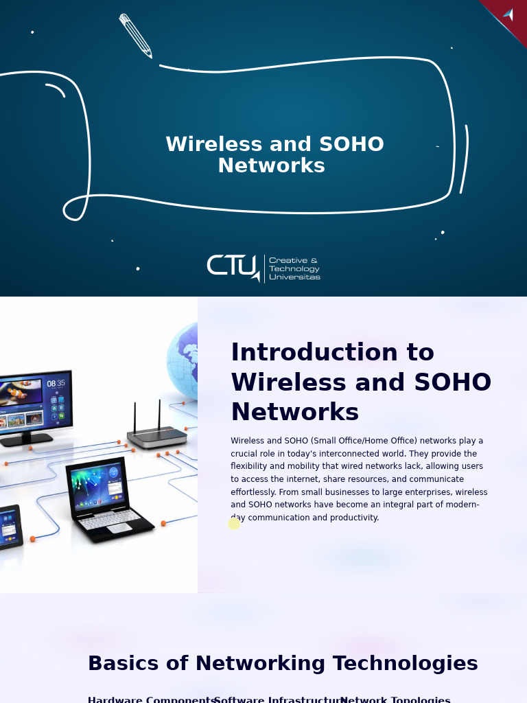 Wireless and SOHO Networks | PDF | Computer Network | Wireless Lan