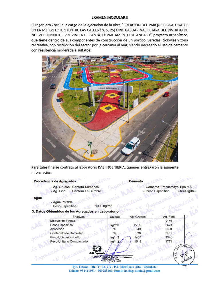 Examen Modular Ii 2024-1 | PDF