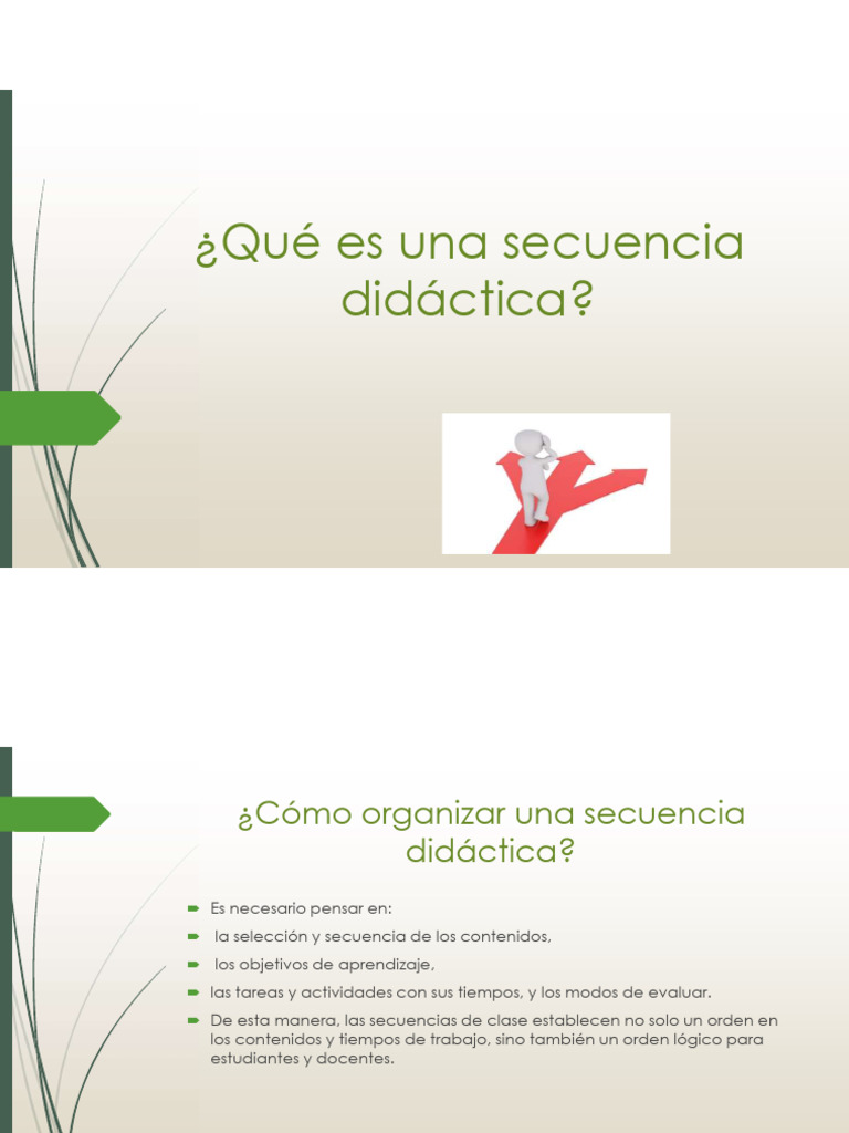 Cómo Organizar una Secuencia Didáctica | PDF | Aprendizaje | Enseñando