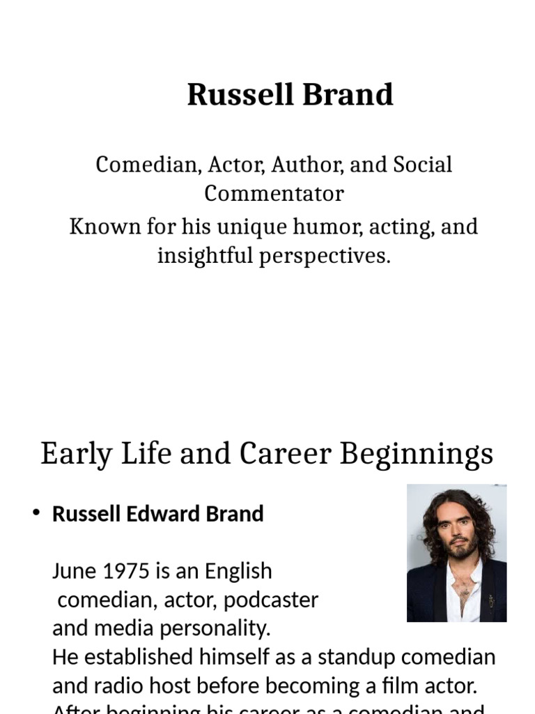 Russell Brand | PDF