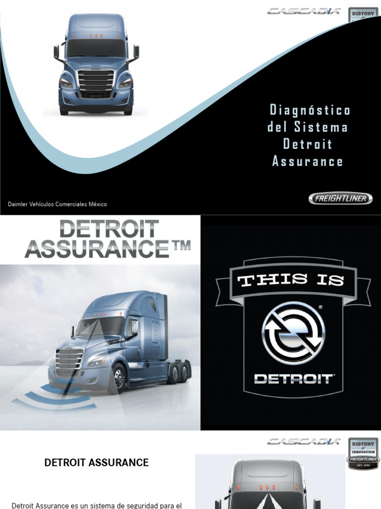 Manual Detroit Assurance 1 | PDF | Sistema de freno antibloqueo ...