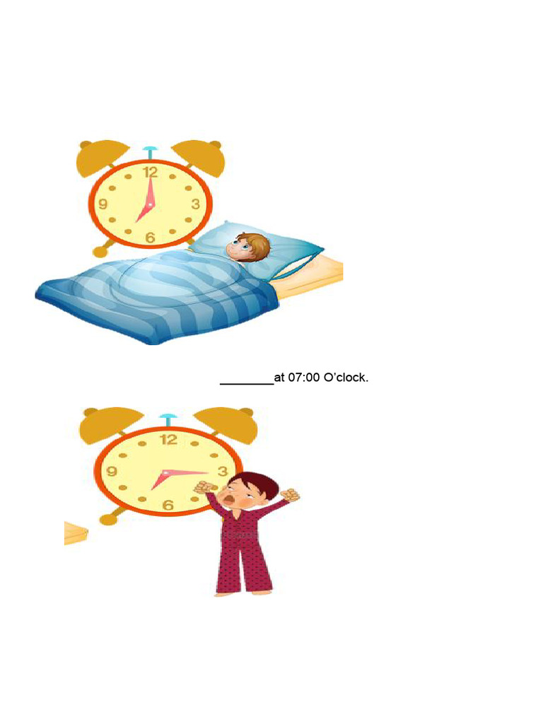 Daily Routine Lesson | PDF