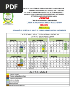 Calendario Academico Uaem 2026a Oficial | PDF