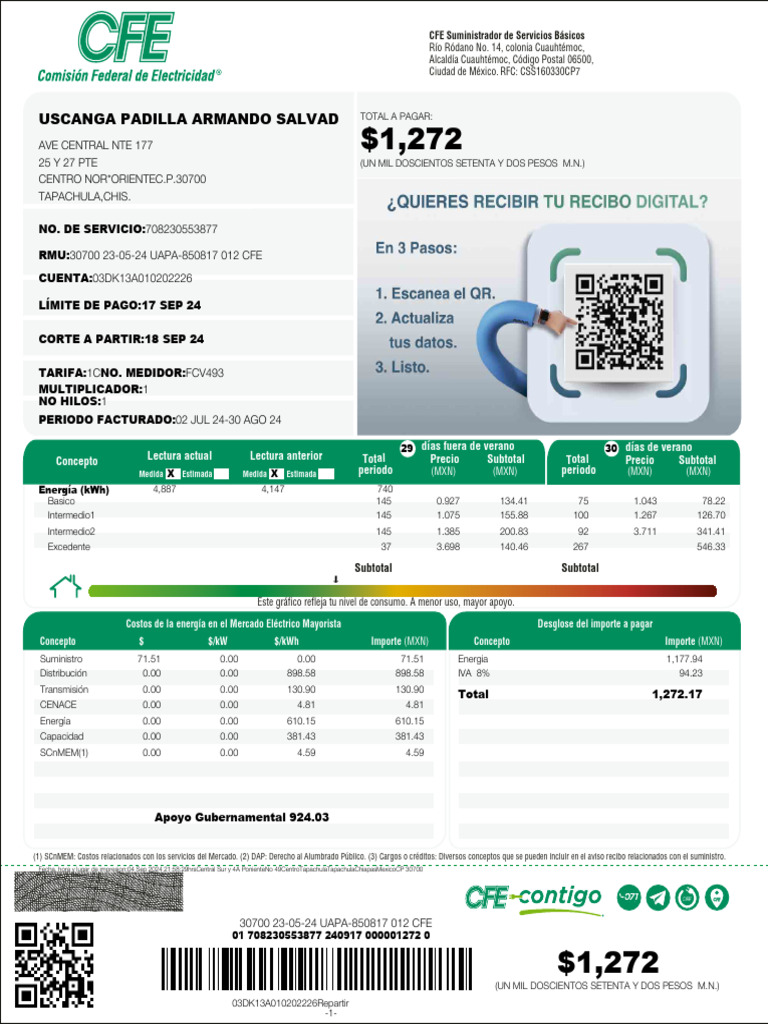 Uscanga Padilla Armando Salvad: Ave Central Nte 177 25 Y 27 PTE Centro Nor Orientec.P.30700 ...