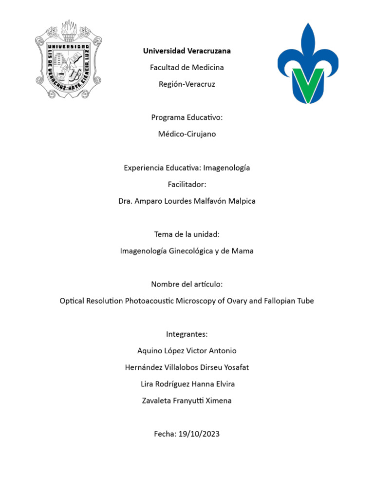 Equipo1.Imagenologia Ginecologia y Mama. 19-10-2023 | PDF | Ovarian Cancer | Medical Imaging