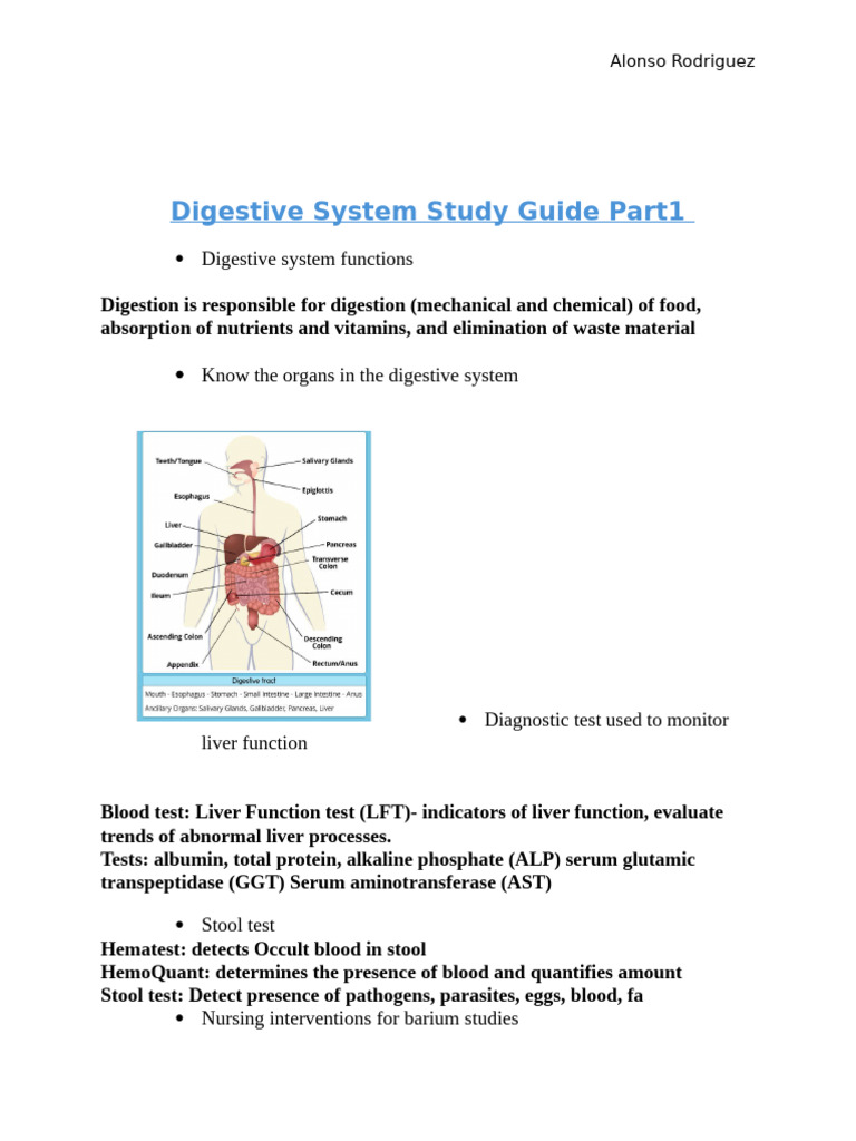 Digestive System Part 1 & 2 | PDF | Crohn's Disease | Ulcerative Colitis