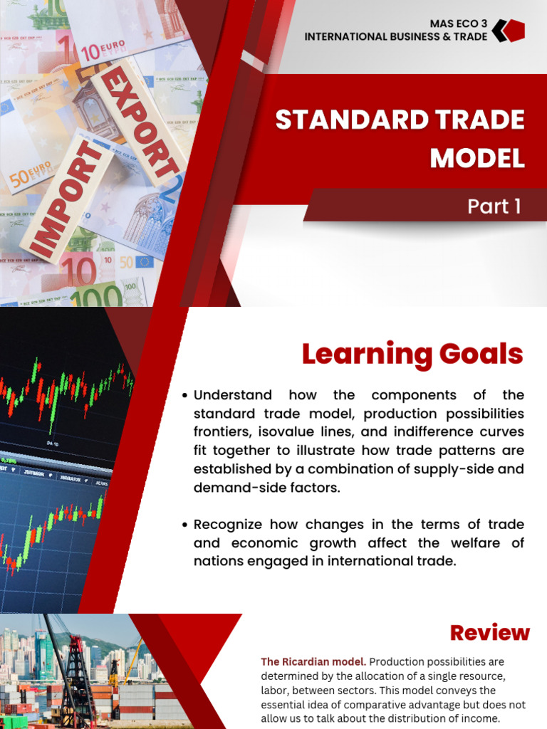 6_MAS ECO 3 - Week 5 - Standard Trade Model Part 1 | PDF | Economic ...