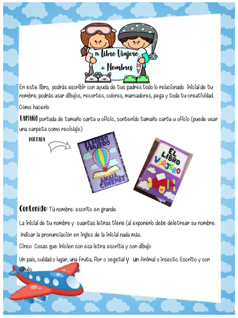 Explicación Libro Viajero de Los Nombres | PDF