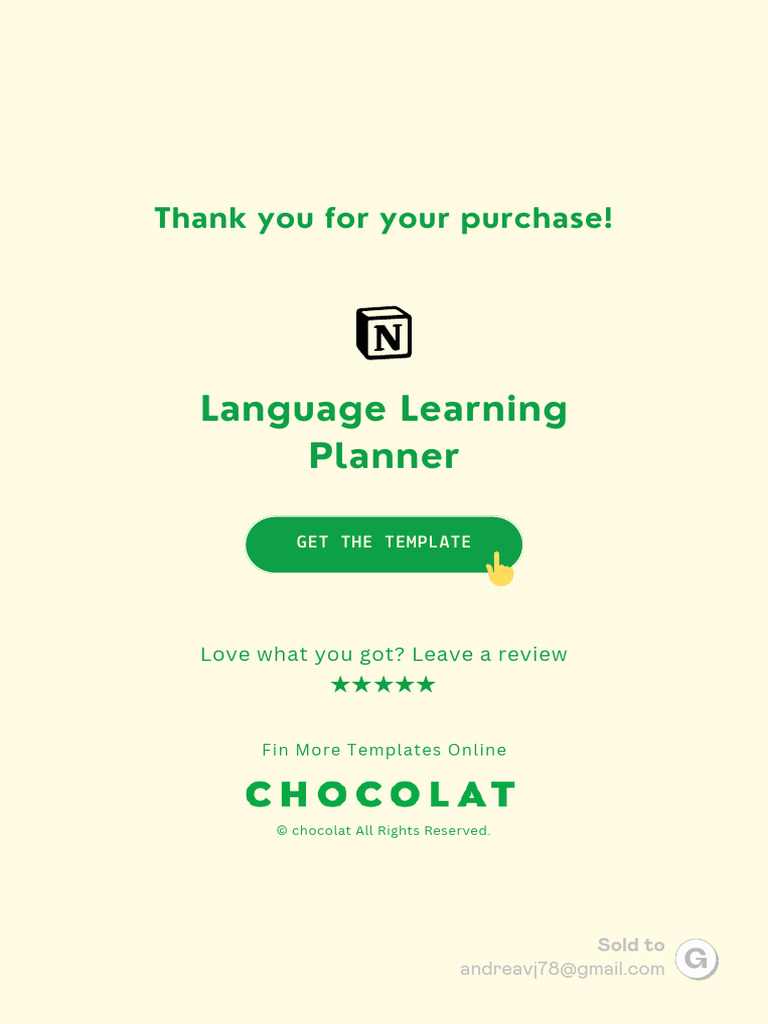Language Learning Planner DL | PDF