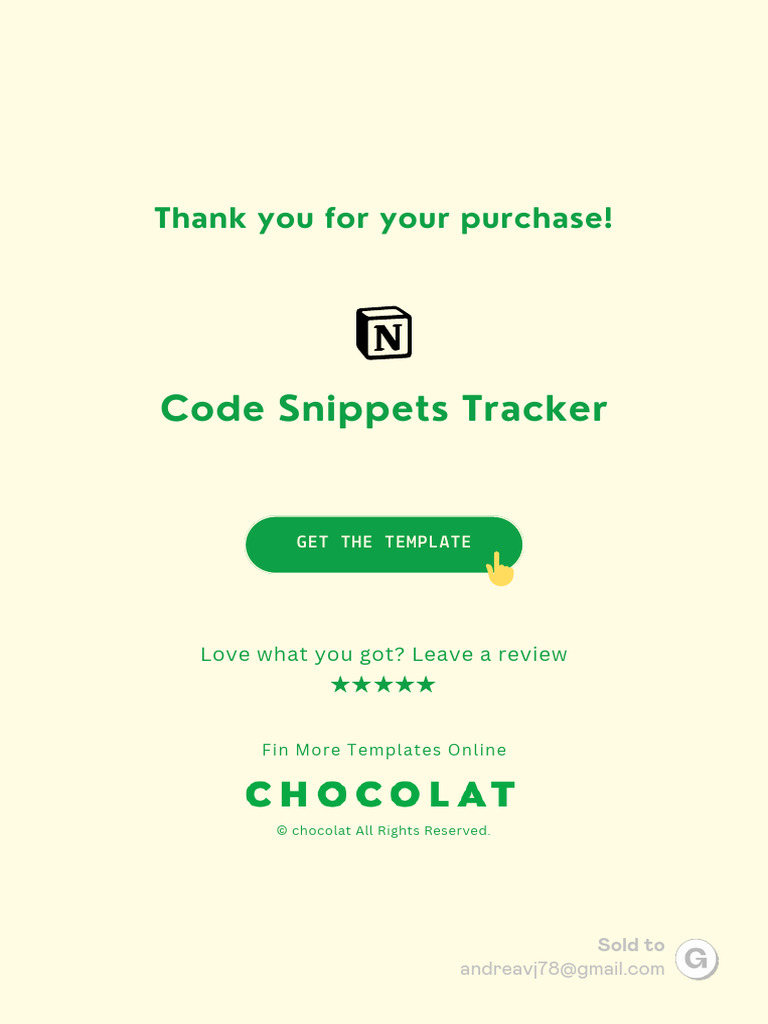 Code Snippets Tracker DL | PDF